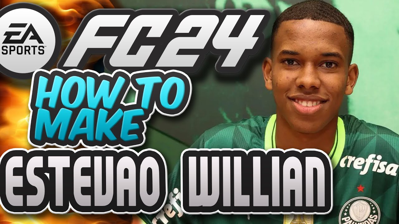 FC 24 | How to make Estevao Willian "Messinho" Top FC Barcelona ...