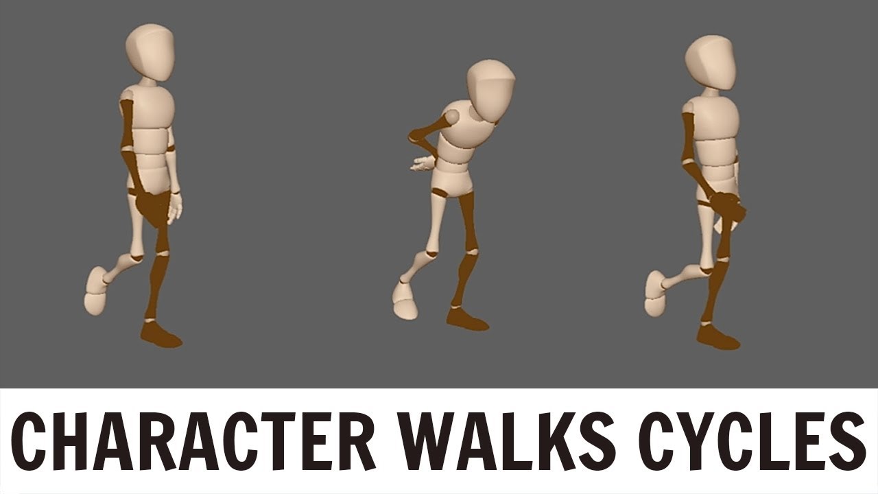 3 Character Walks with 1 Rig | Tutorial - YouTube