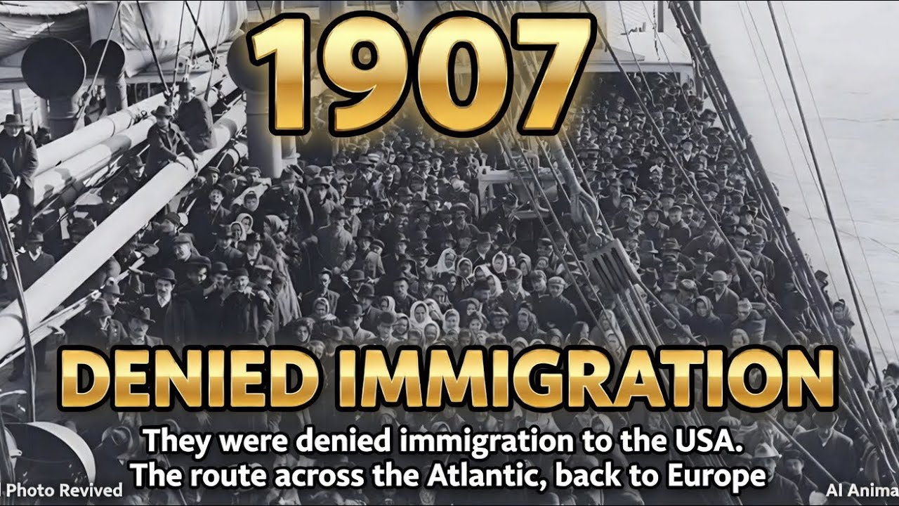 1907, They were denied immigration to the USA. The route across the ...