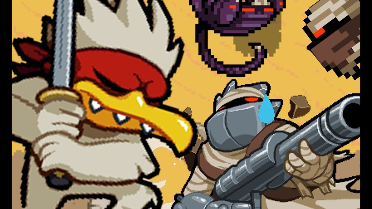 [Nuclear Throne] - Big Bandit Stare Down And One-Shot - YouTube