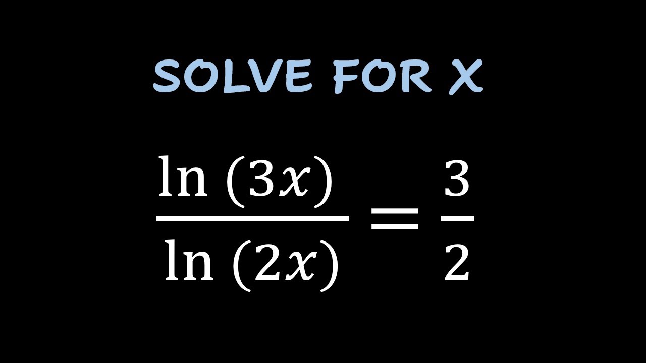 Math Olympiad. Simple Log Equation. - YouTube