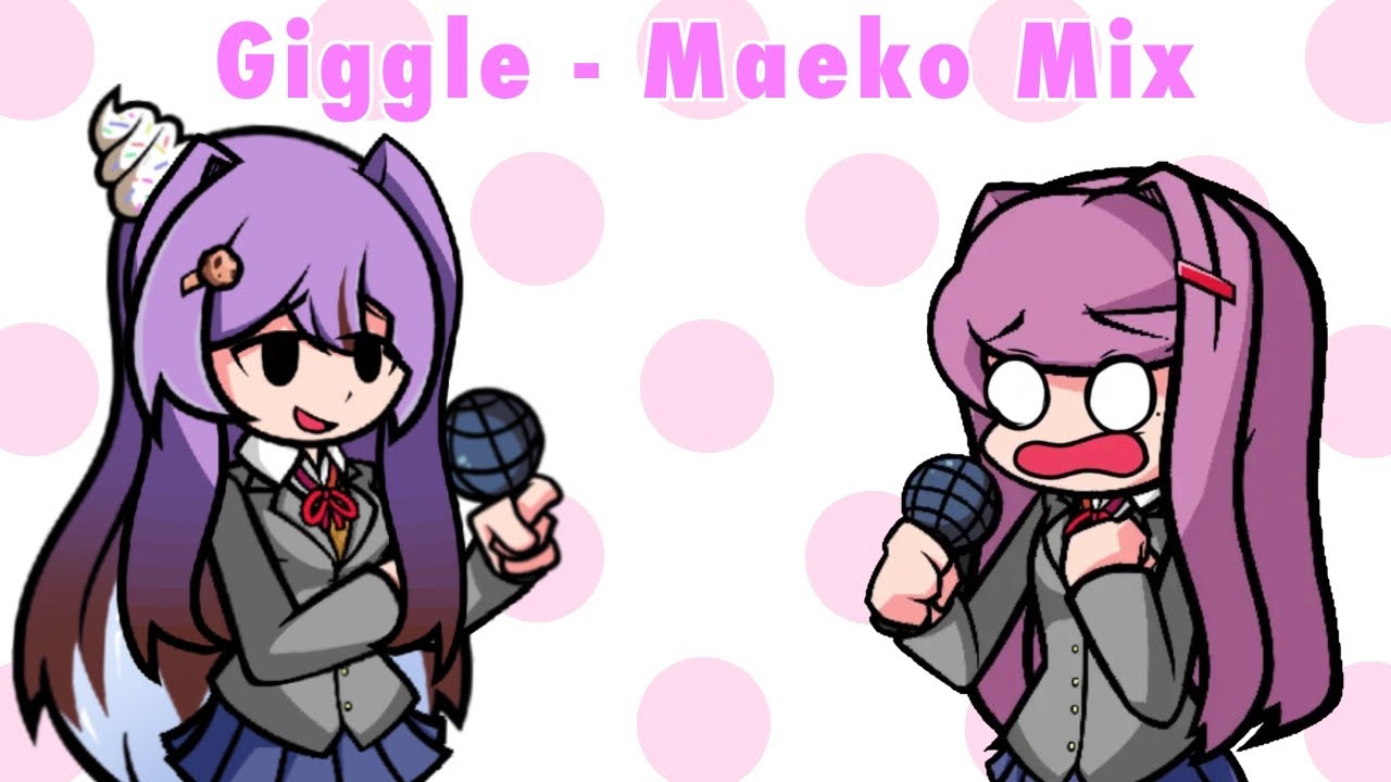 Giggle Maeko Mix but Shiori and Natsuri sings it (FNF COVER) - YouTube
