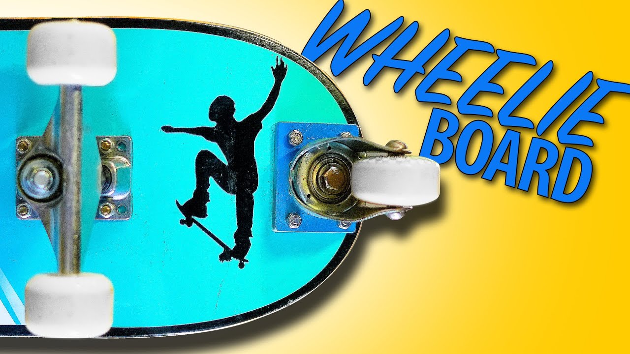 WHAT IS A WHEELIE BOARD?! You Make It We Skate It - YouTube