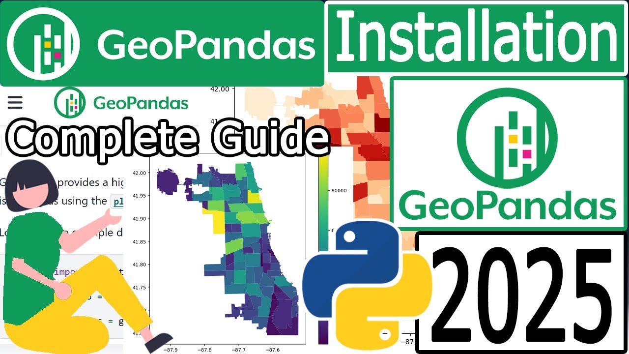 How to Install GeoPandas with latest Python on Windows 10/11 [ 2025 ...
