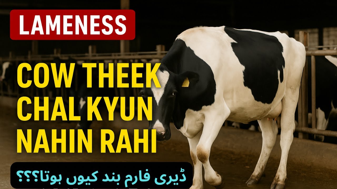 Lameness in dairy cows, Types,Causes and Management /Treatment - YouTube