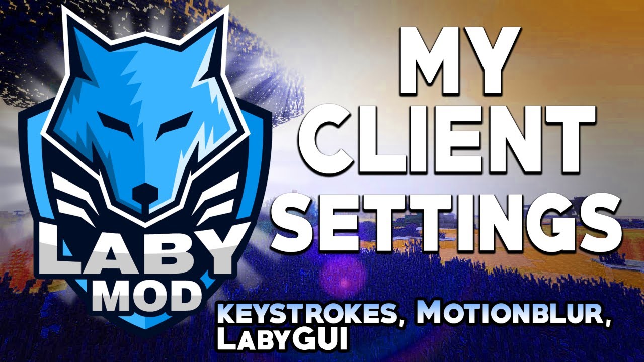 MY CLIENTS SETTINGS | Minecraft LabyMod 2020 - YouTube
