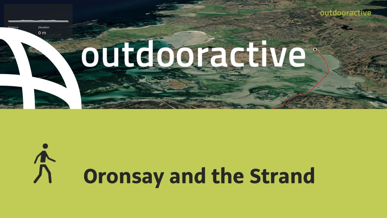 Oronsay and the Strand - YouTube