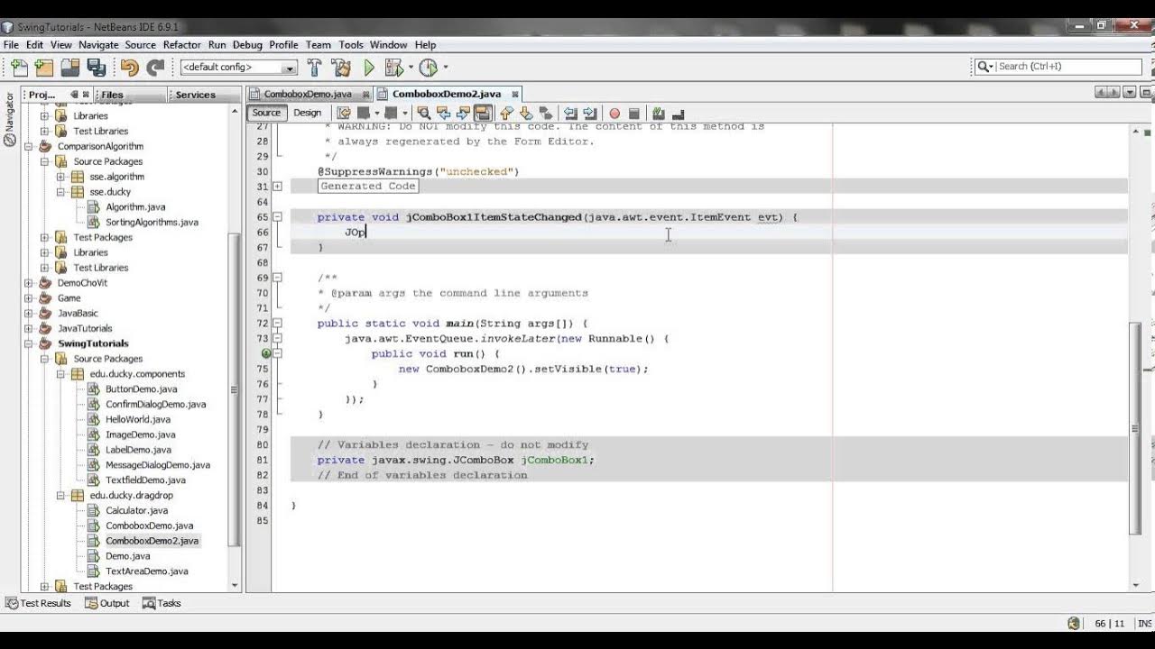 Bài 15 Java Swing Combobox 2 - YouTube