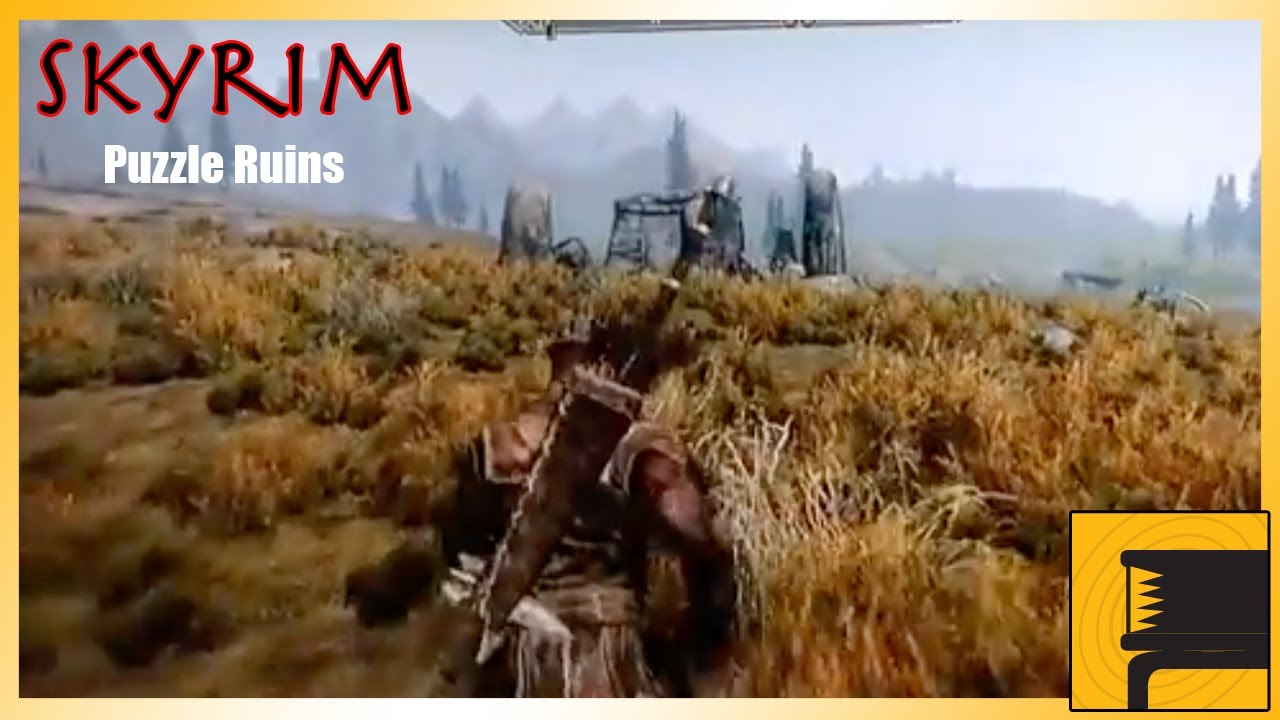 Skyrim: Puzzle Ruins Walkthrough - YouTube