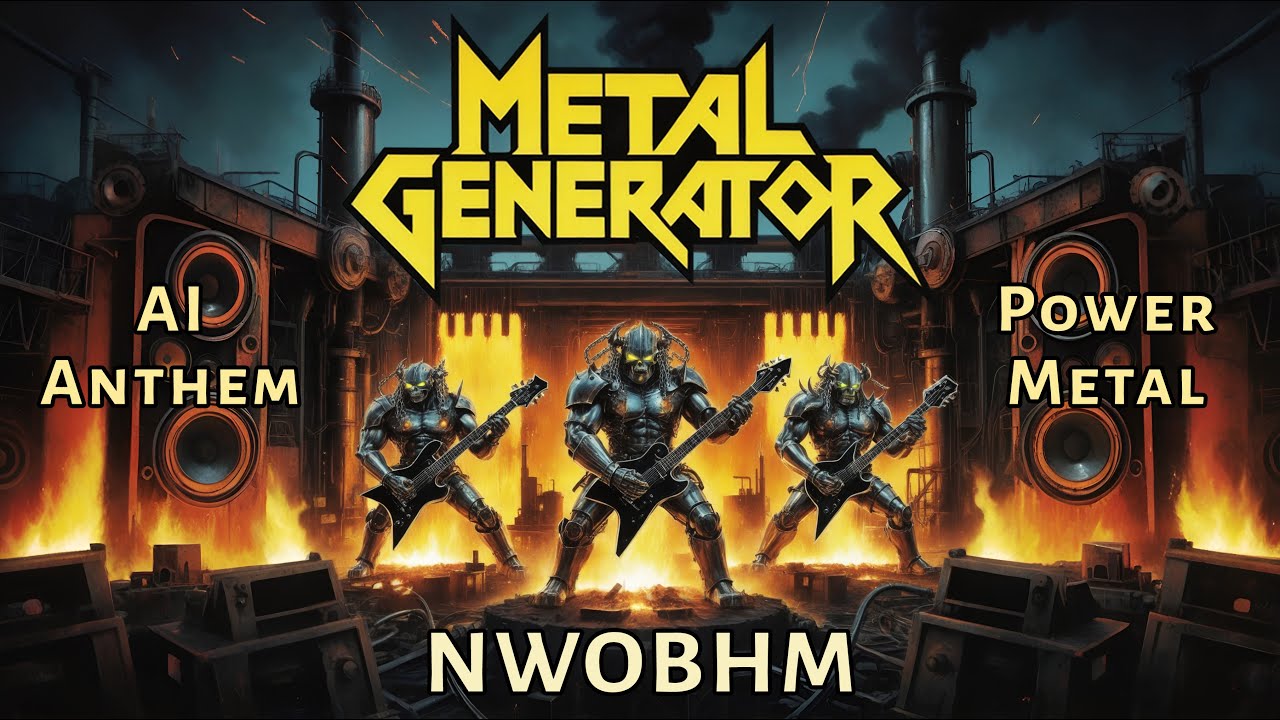 NWOBHM but it's New Way of Baking Heavy Metal 🤘 [AI Anthem, Power Metal ...