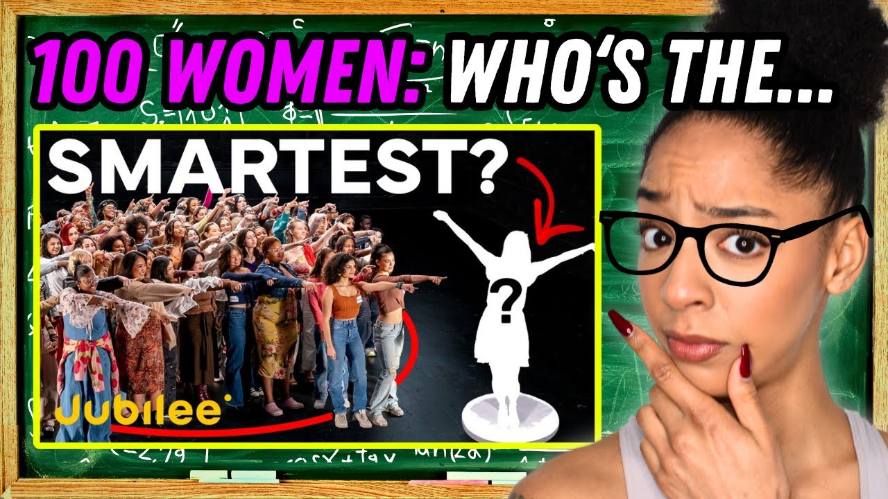 Can 100 Women Pick The One With The Highest IQ? - YouTube