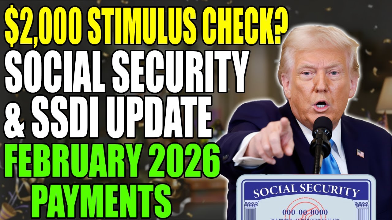 $2,000 Stimulus Check for Seniors? Social Security & SSDI Payment ...