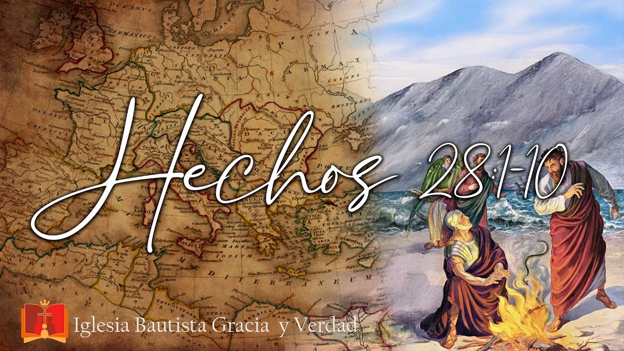 Hechos 28:1-10 | Pablo en la Isla de Malta - YouTube