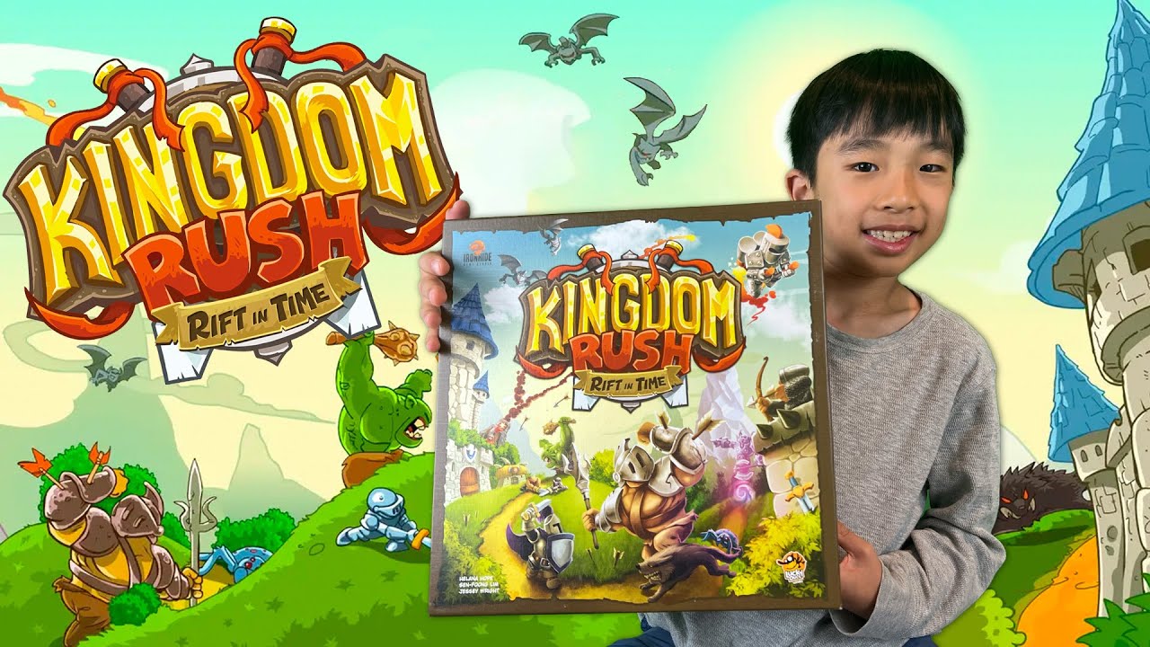 Kingdom Rush: Rift in Time Unboxing | Cooperative Medieval Strategy ...