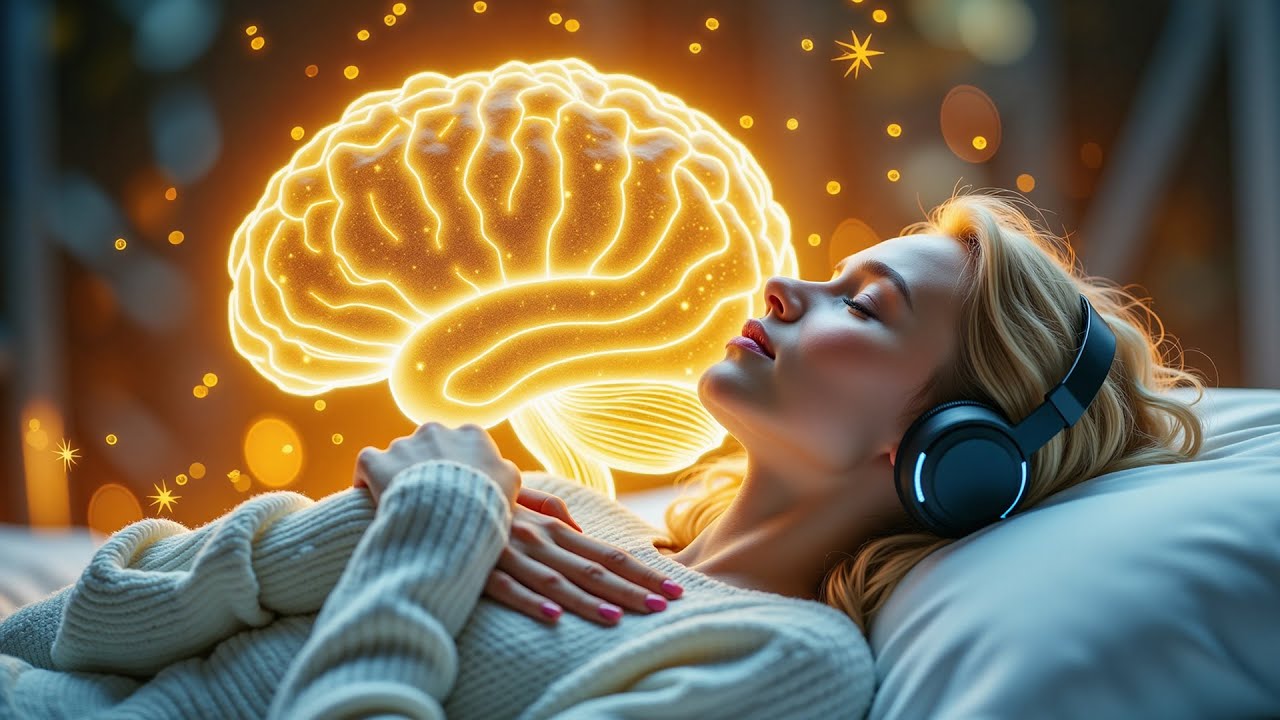 Sleep Hypnosis for Calming An Overactive Mind, Brain Massage While You Sleep, Mind Relaxation ...