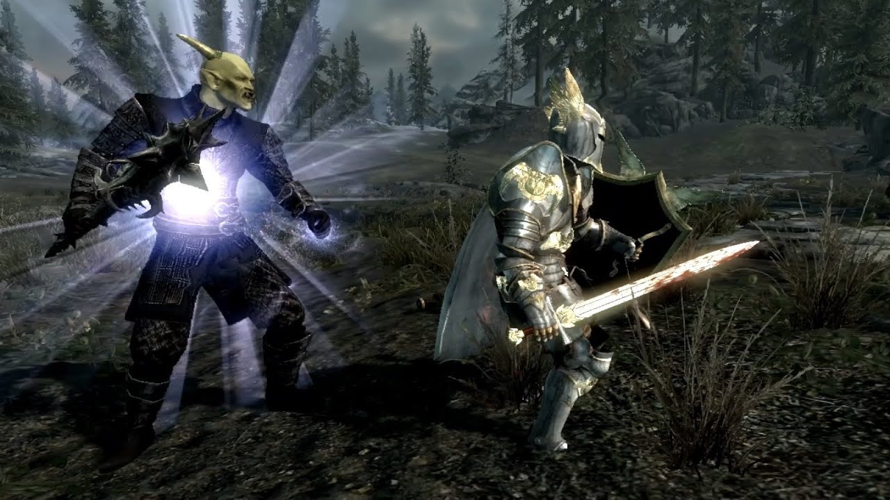 Skyrim Battles - The Champion of Cyrodiil (The Hero of Kvatch). - YouTube
