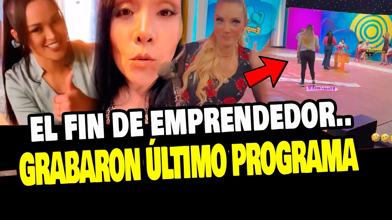 ANGIE ARIZAGA, TULA Y BRENDA GRABARON ÚLTIMO PROGRAMA DE EMPRENDEDOR PONTE LAS PILAS - YouTube