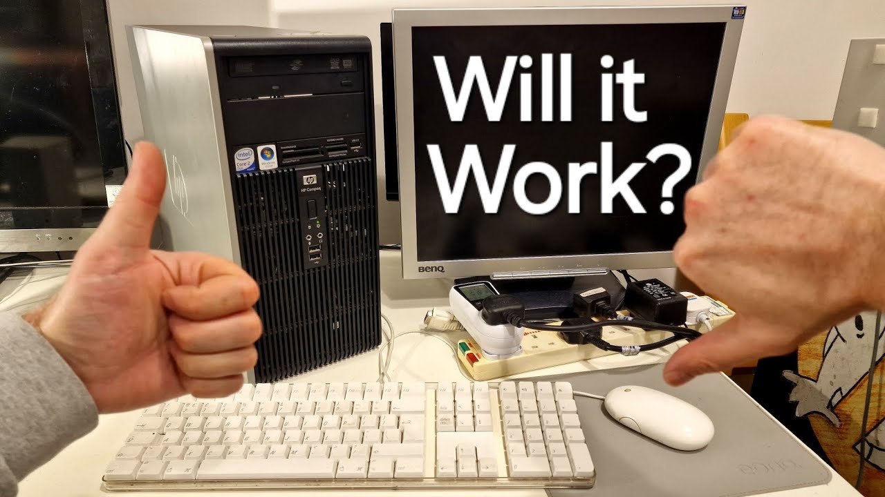 Will it work? HP Compaq DC5800 micro tower PC - Vista downgraded to XP ...