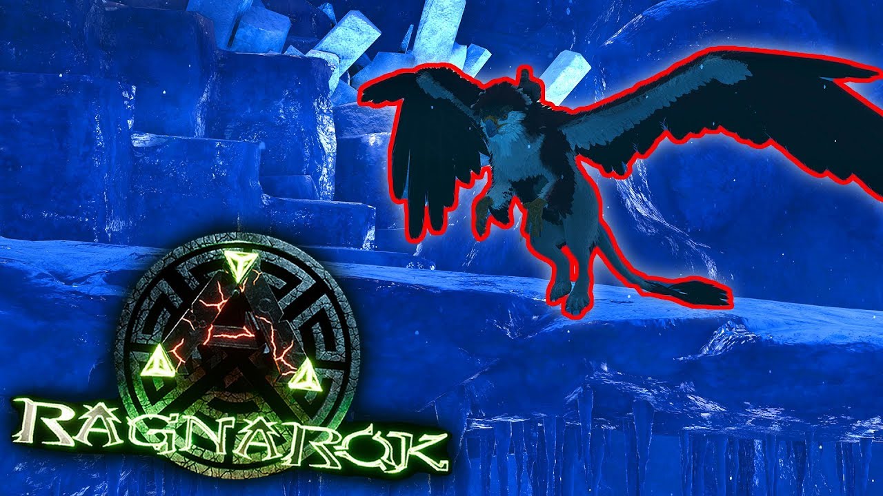 VREEMDELING GESPOT IN ICE CAVE - ARK: Ragnarok #25 - YouTube