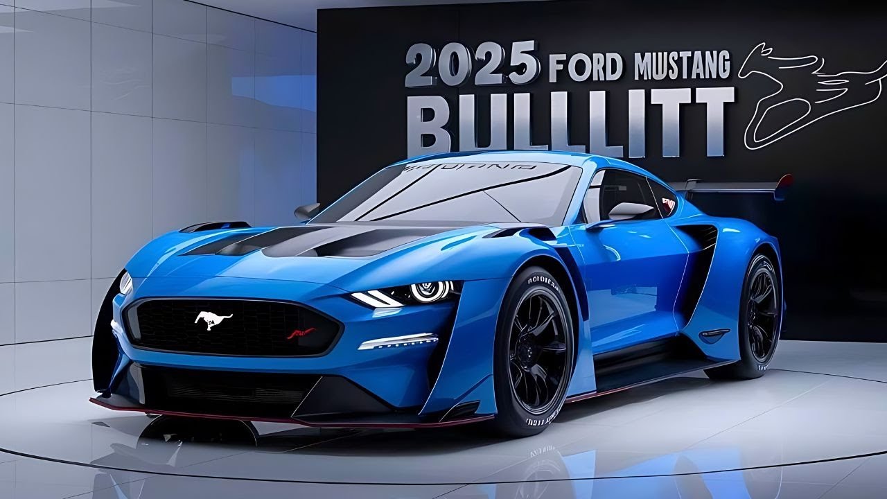 The KING is Back: NEW 2025 Ford Mustang Bullitt Officially Unveiled ...