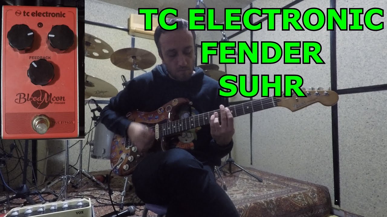 TC Electronic BLOOD MOON (Phaser) - FENDER Deluxe Strat - Suhr SSV+ Humbucker Pickup Set - YouTube