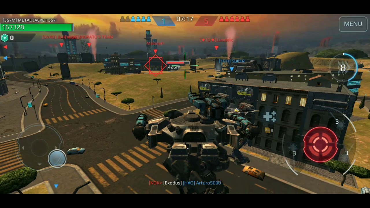 WAR ROBOTS LANCELOT THERMITE VORTEX - YouTube