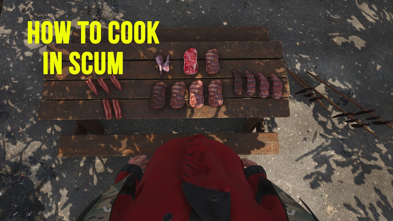 SCUM- In Depth Cooking Mechanics [Update .1.35] (1440p 60FPS) - YouTube