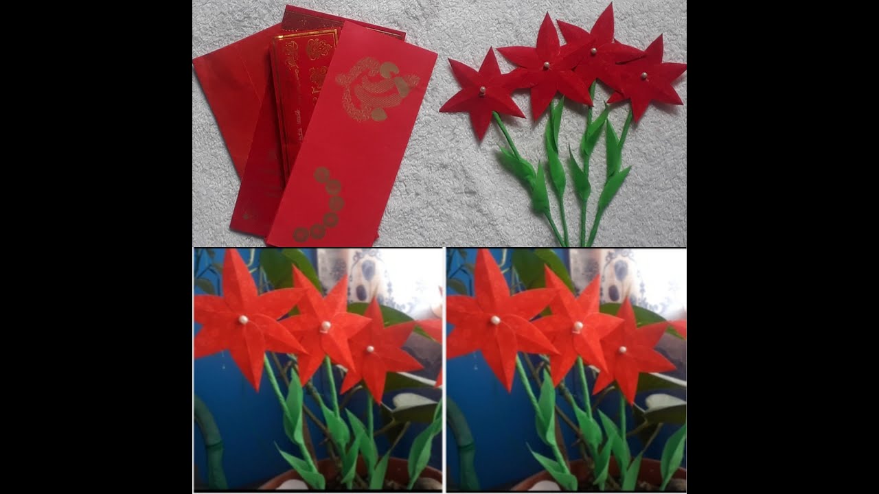 Best craft of waste/used invitation cards /easy flower/refiltercraft ...