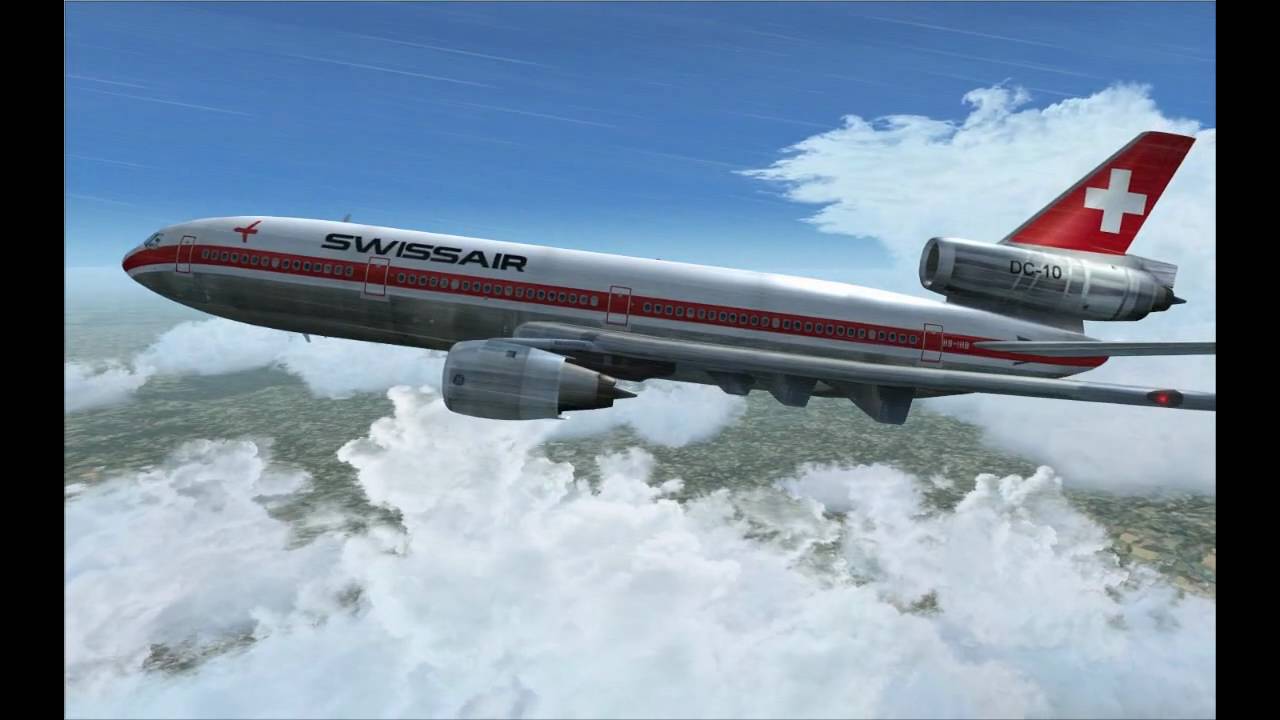 Swissair DC-10-30ER RPLL - LSZH - YouTube
