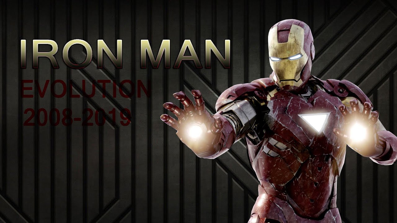 IRON MAN - EVOLUTION OF THE IRON MAN - IRON MAN 2008-2019 - YouTube