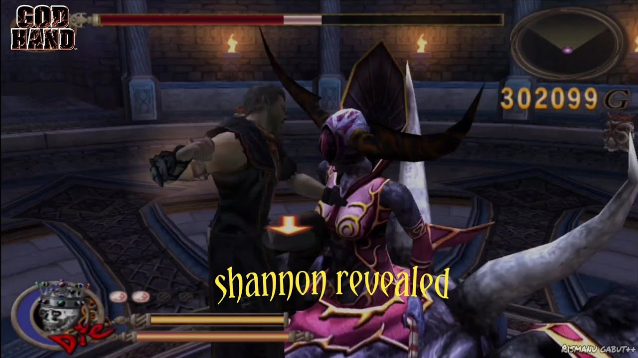 god hand stage 6 - shannon revealed.... boos fight - YouTube