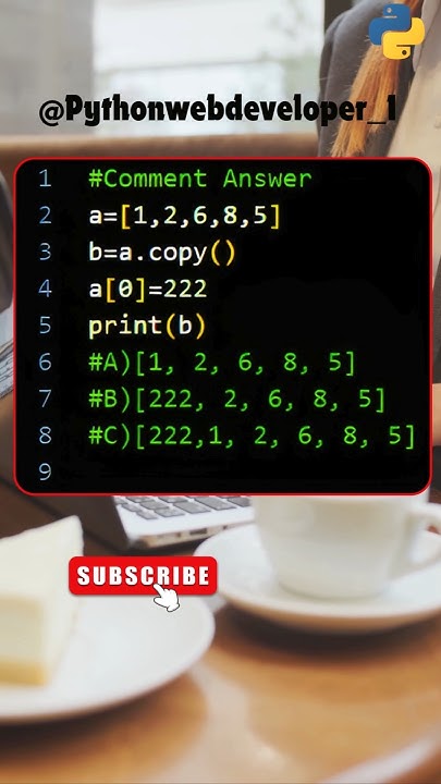 Python MCQ |Comment Answer | #shorts #short #trending #python #programming #ytshorts #viralvideo ...