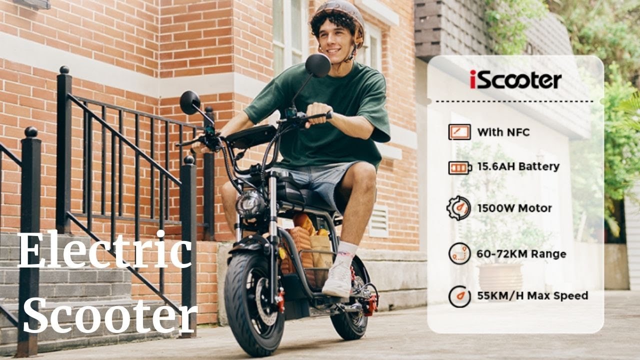 iScooter DX5 Electric Scooter Review | 1500W Power, 55KM/H Speed & 72KM ...