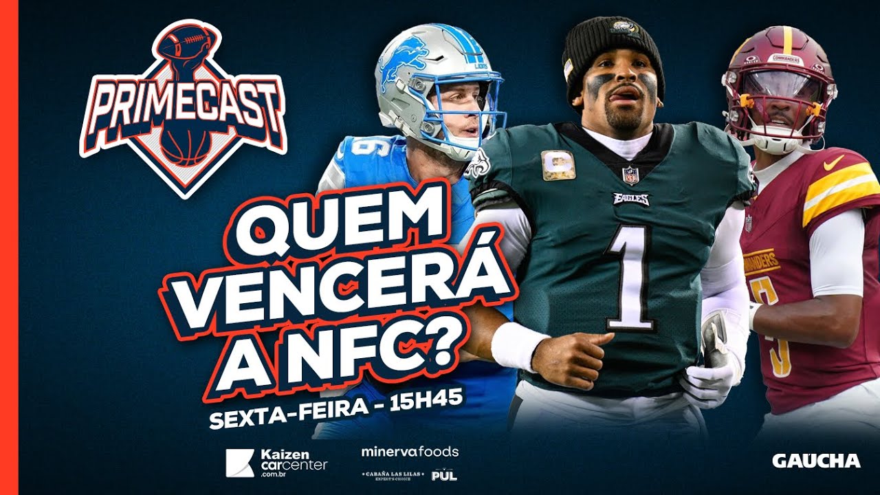 GUIA DA CONFERÊNCIA NACIONAL DA NFL | PRIMECAST | 22/08/2025 - YouTube