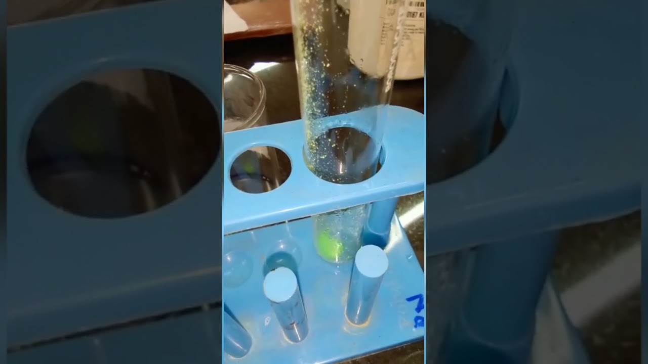 Detection of Nickel - YouTube