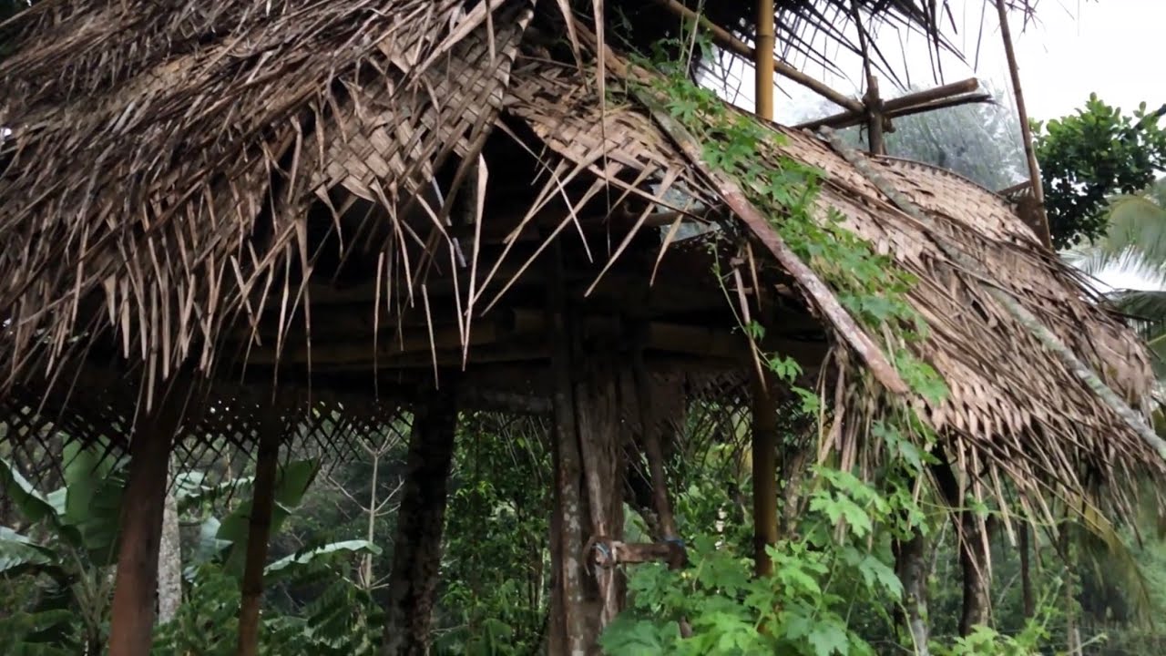 පැල / Build the hut using wooden / pel rakinawa / traditional sri ...
