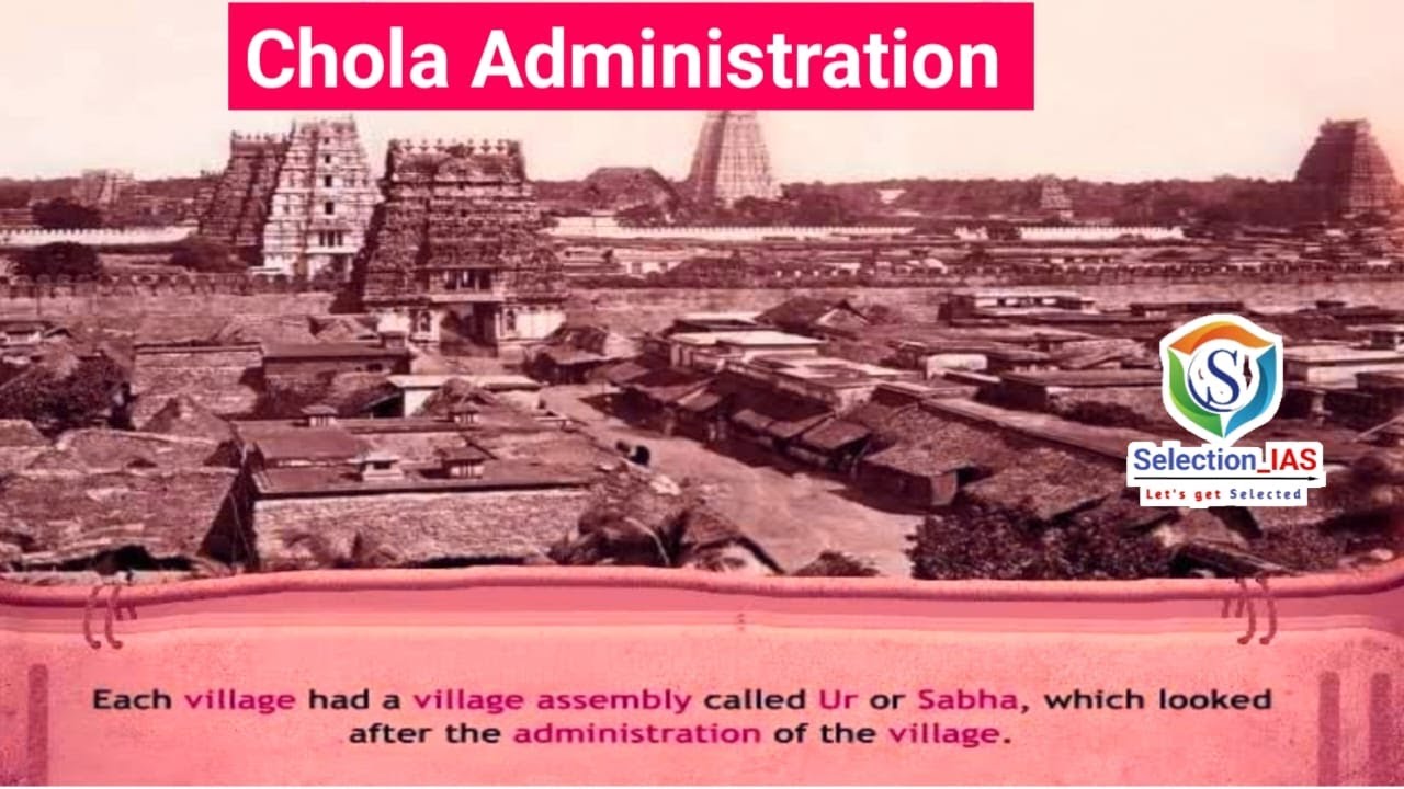 Chola Administration | Medieval History | Animated video | #upsc #ias # ...