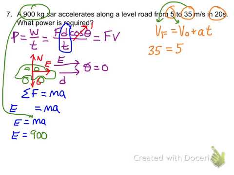 calculating horsepower of accelerating car - YouTube