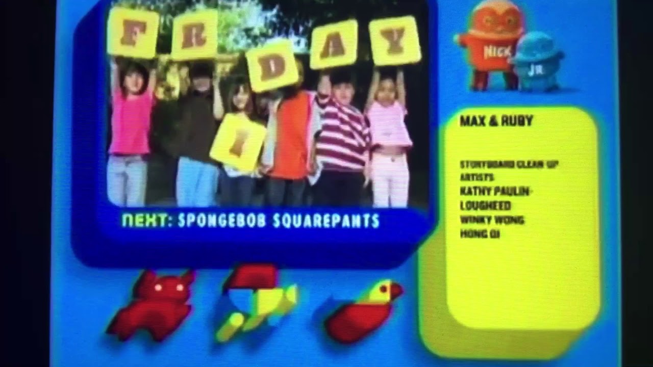 Nick Jr Split Screen Credits (May 23, 2008) (Cable) - YouTube