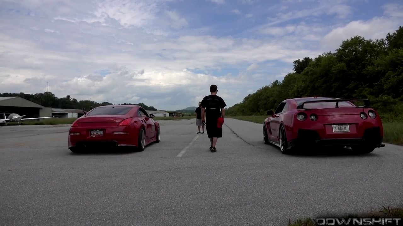 527whp GTR vs 700whp 350Z, 370Z, Mazdaspeed 6 - YouTube