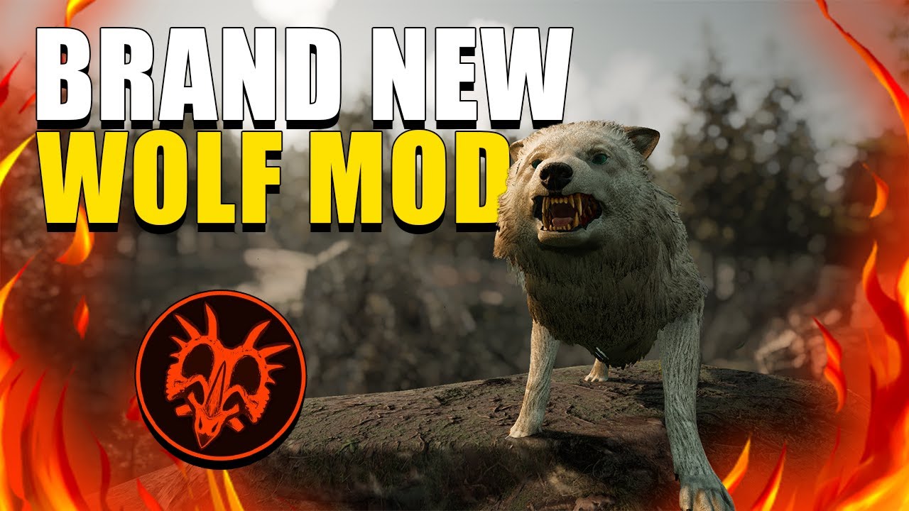 BRAND NEW WOLF MOD! | Path of Titans - YouTube