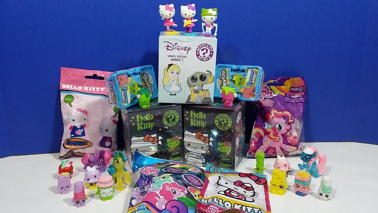 RARE Funko Disney Mystery Mini HK Blind Boxes MLP Rare Shopkins - YouTube