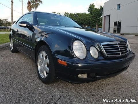 FOR SALE 2000 Mercedes Benz CLK 320 Coupe Low miles, Like New - YouTube