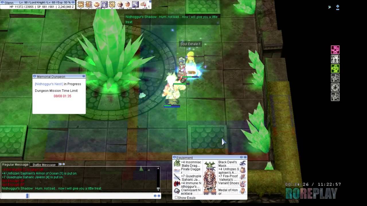 [iRO Classic Guide] MVP Nidhoggur's Shadow - YouTube