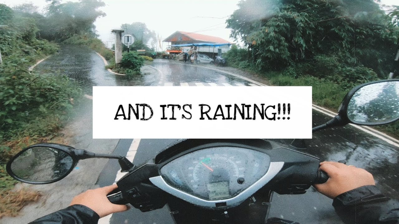 Riding Back Home After School And It's Raining - YouTube