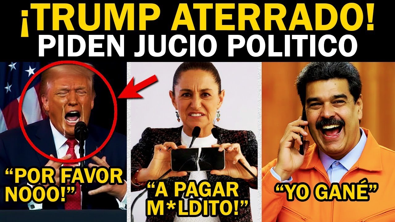 Donald Trump Aterrado irá a Juicio Maduro Casi libre - YouTube