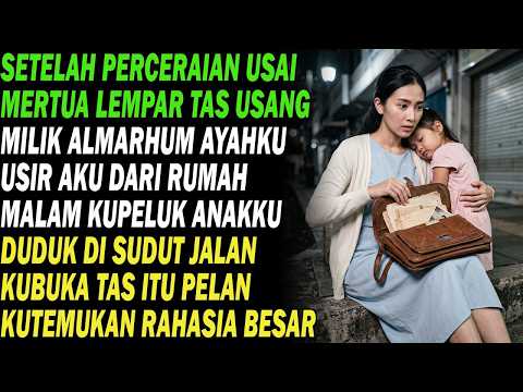 Diusir mertua usai cerai. Saat membuka tas tua ayah, aku menemukan rahasia yang mengubah segalanya.