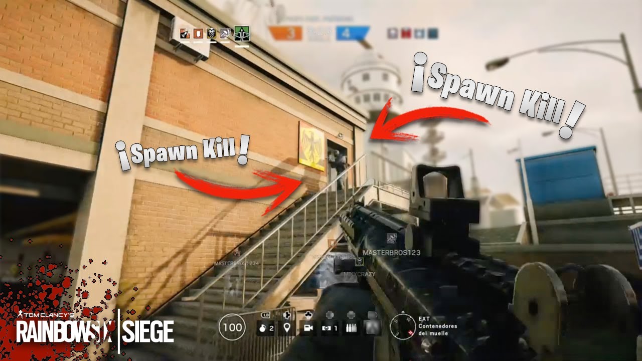Spawn Kill - Rainbow Six Siege - YouTube
