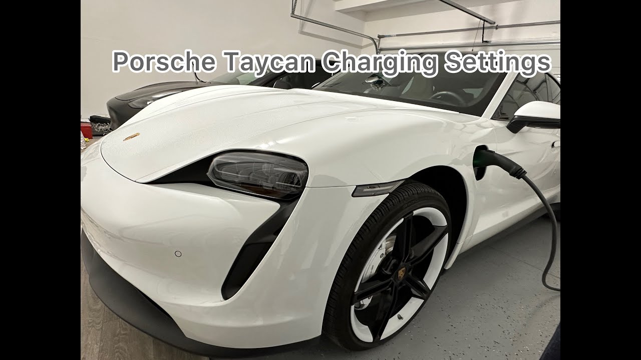 Porsche Taycan: Customize Charging settings using Profiles & Timer # ...
