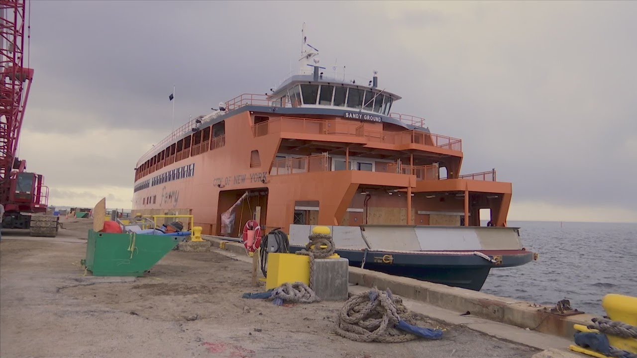 Sandy Ground Ferry begins voyage from Port St. Joe to New York City ...